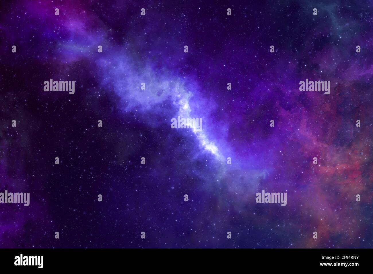 High definition star field, colorful night sky space. Nebula and ...