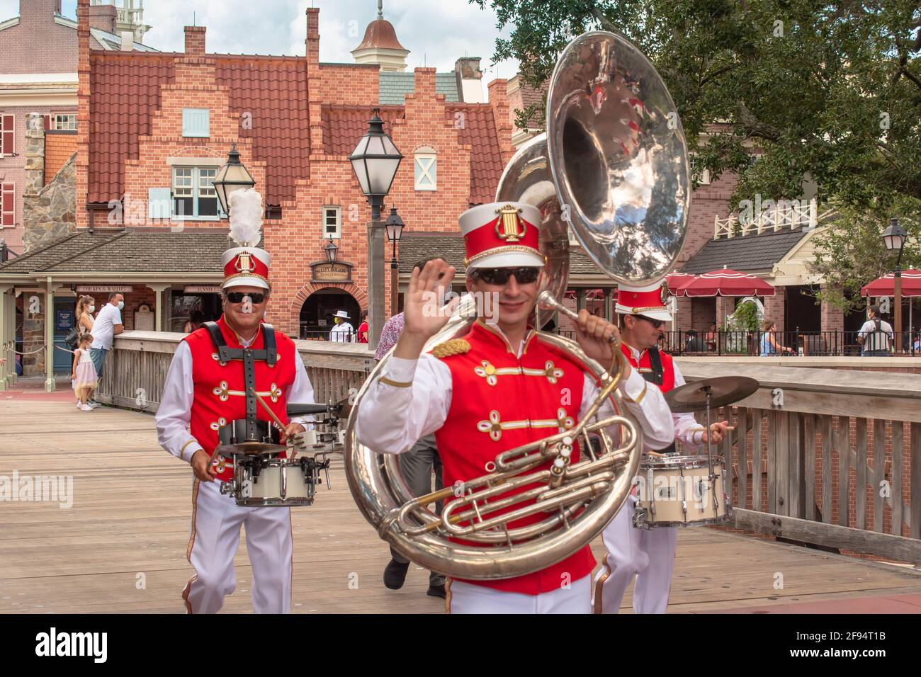 Orlando, Florida. September 02, 2020. Main Street Philharmonic at Magic ...