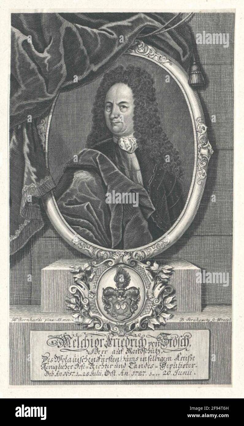 Stosch, Melchior Friedrich von Stock Photo - Alamy