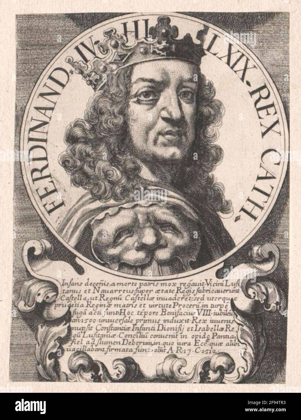 Ferdinand IV., King of Castile and León Stock Photo - Alamy