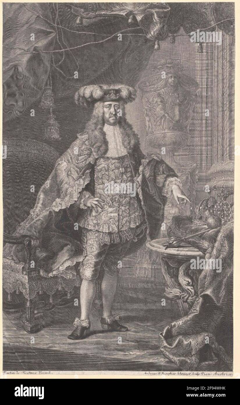 Karl VI., Roman-German Kaiser Stock Photo - Alamy