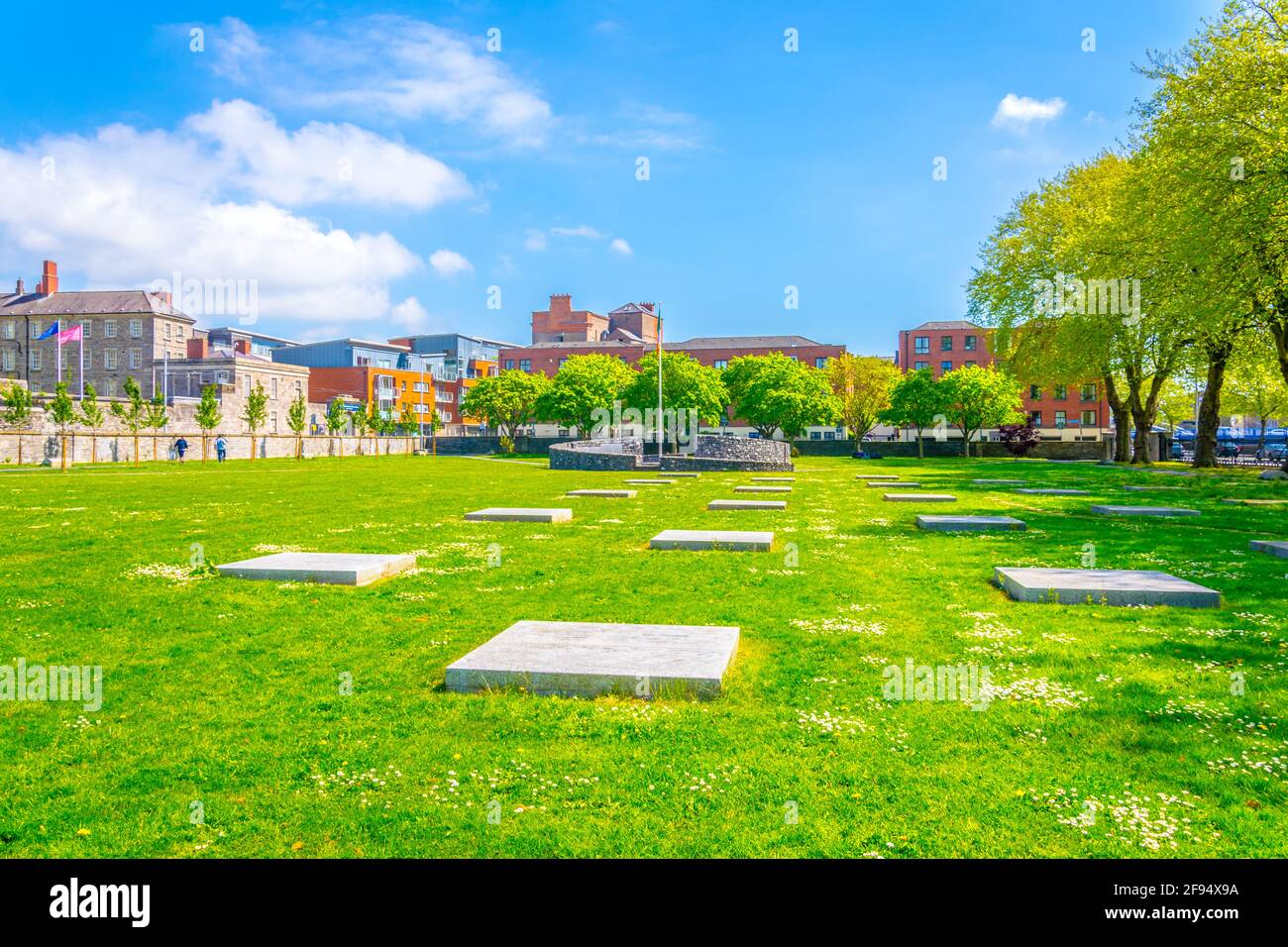 Croppies Acre memorial park in Dublin, Ireland Stock Photo - Alamy
