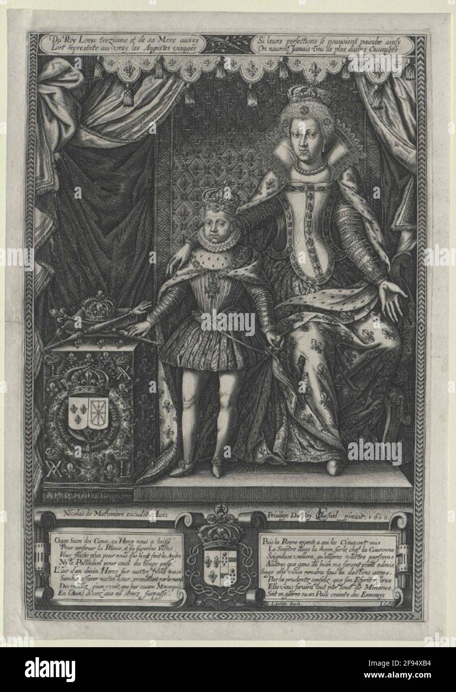 Ludwig XIII., King of France Stock Photo - Alamy