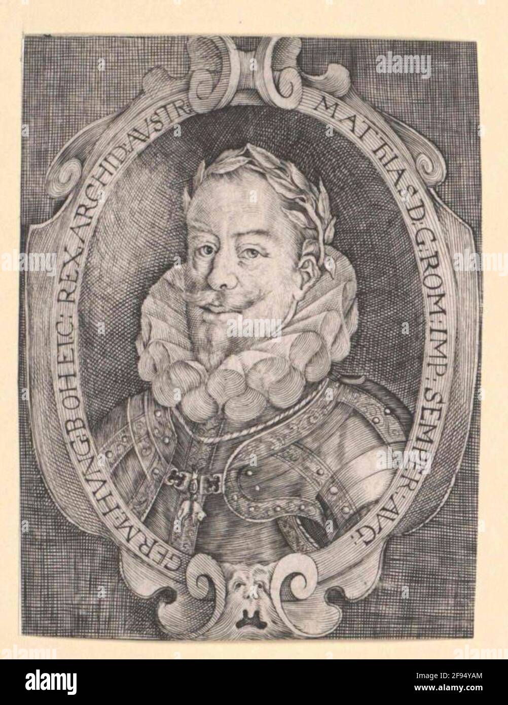 Matthias I., Roman-German Kaiser 1612/1675 Stock Photo - Alamy