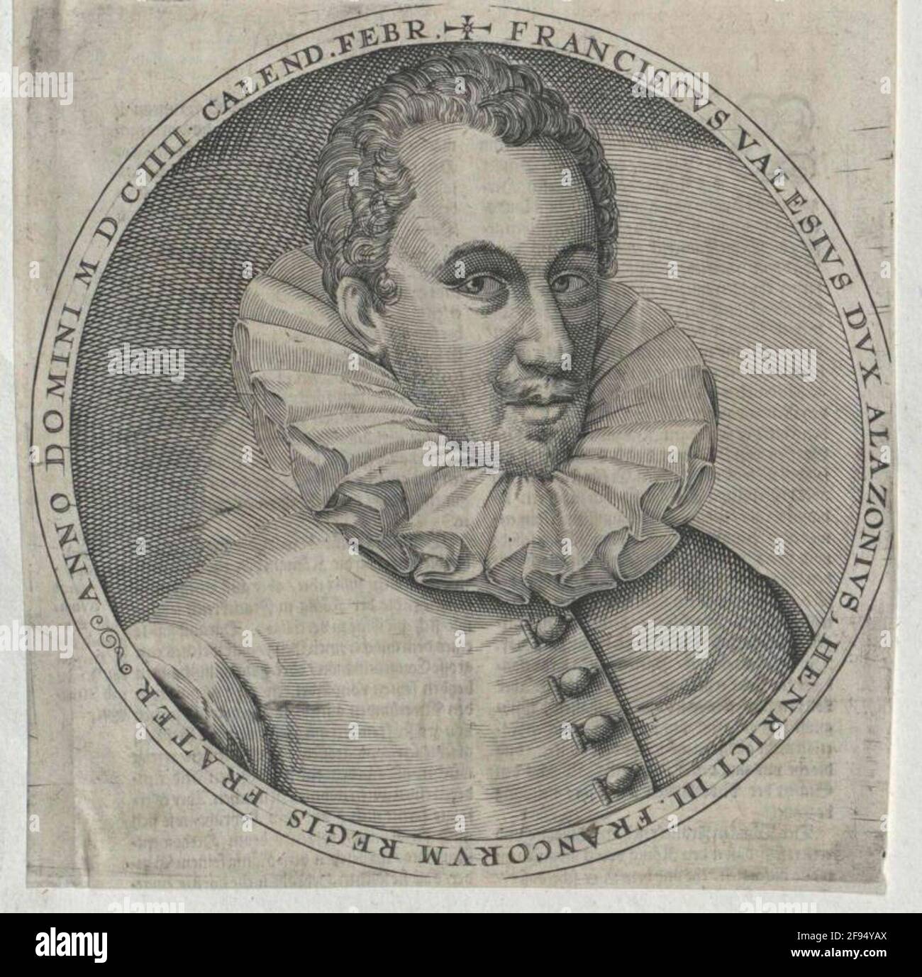 Franz von France, Duke of Alencon and Anjou Stecher: Unknown artist ...