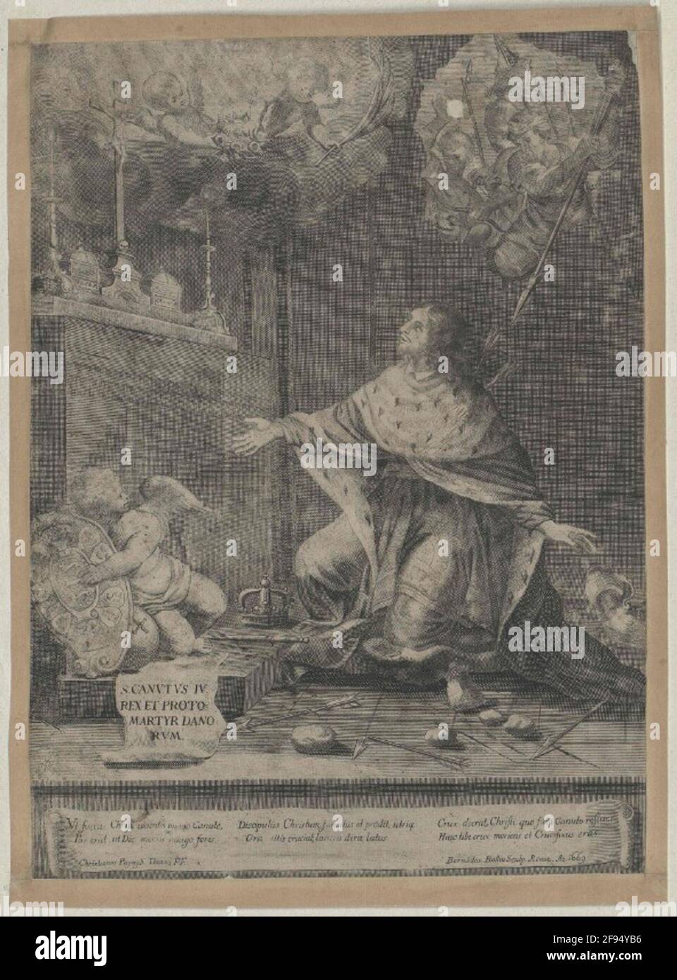 Knut IV. The Holy, King of Denmark Stock Photo - Alamy