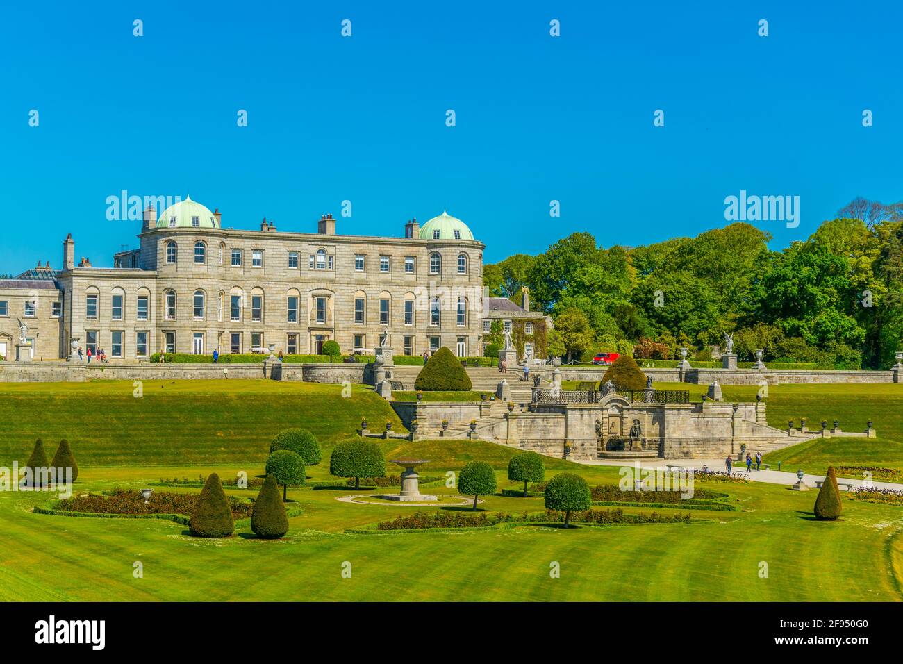 Powerscourt Estate in Ireland Stock Photo - Alamy