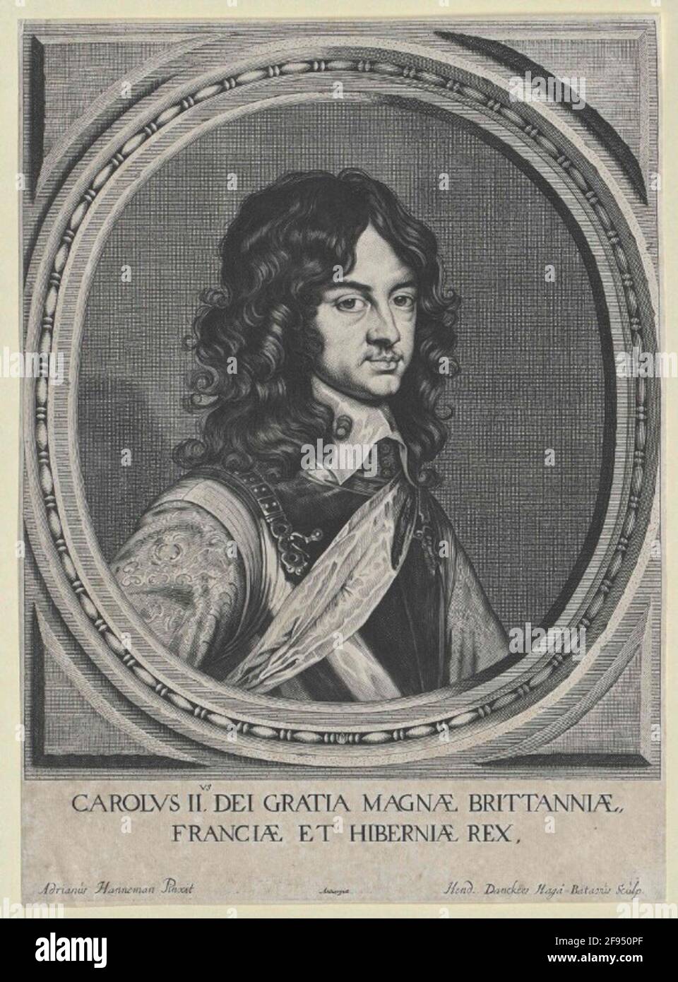 Karl II., King of England Stock Photo - Alamy