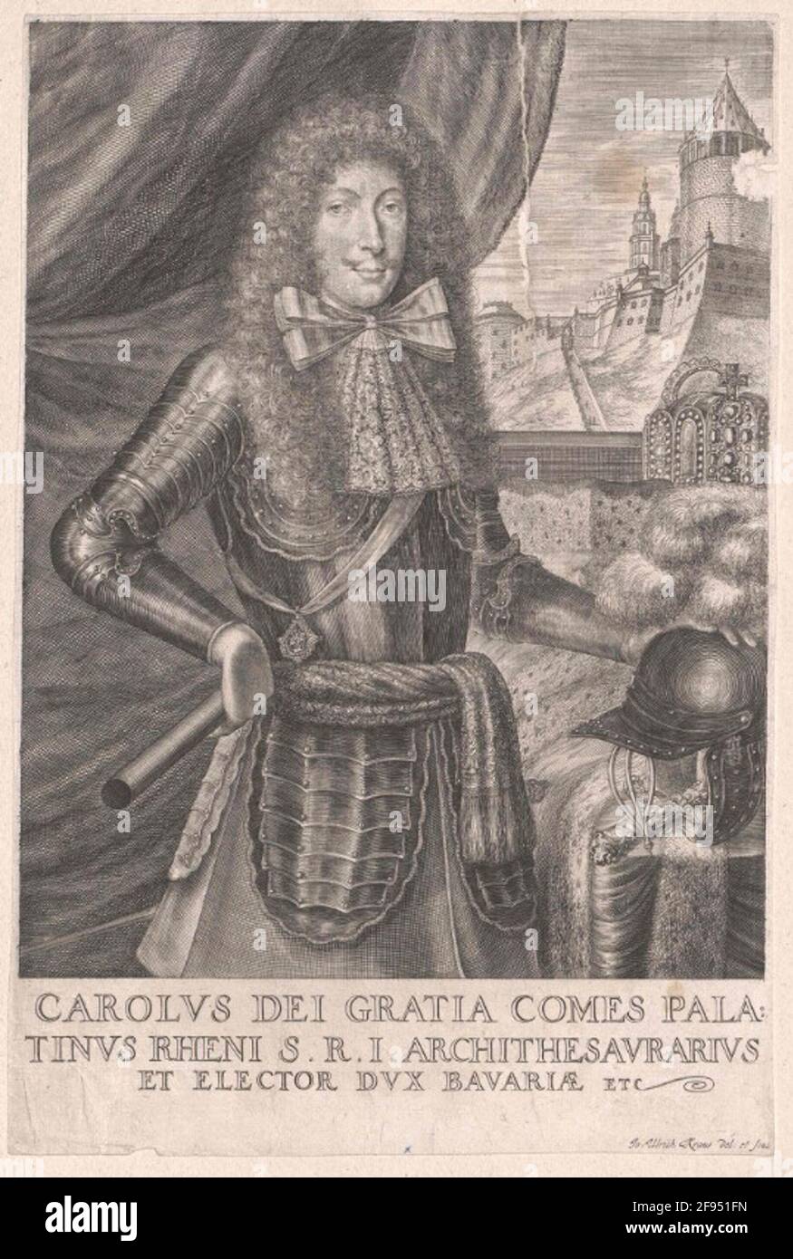 Karl II., Elector of the Palatinate Stock Photo - Alamy