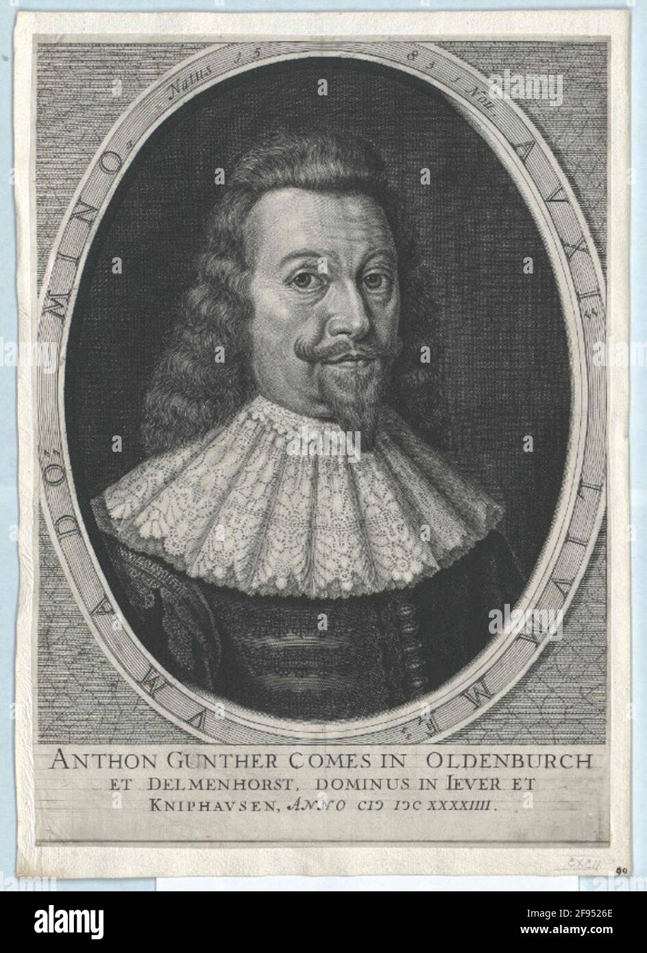 Anton Günther, Count of Oldenburg Stock Photo - Alamy