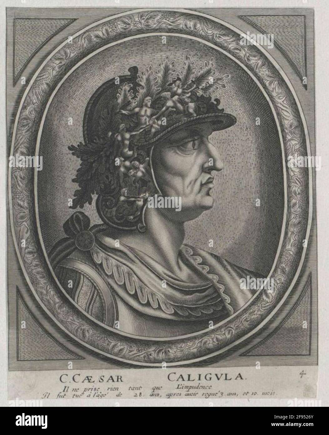 Caligula, Roman emperor Stock Photo - Alamy