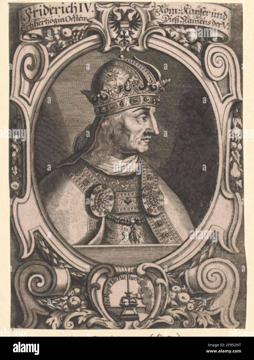 Friedrich III., Roman-German Emperor Stock Photo - Alamy
