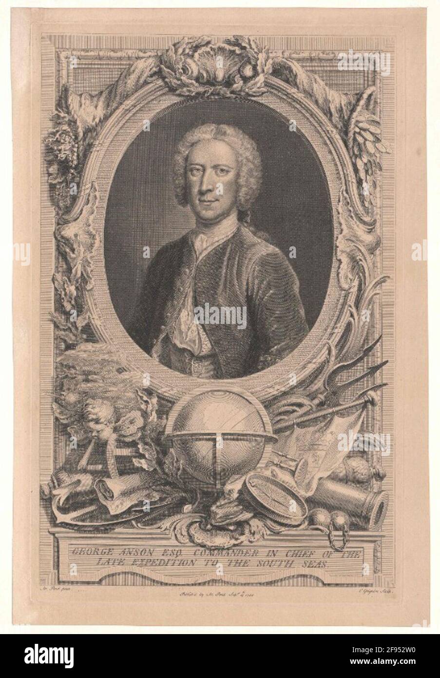 Anson george anson baron hi-res stock photography and images - Alamy