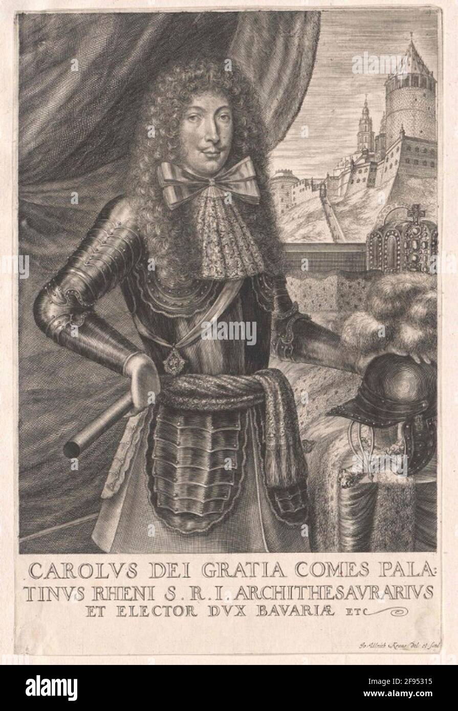 Karl II., Elector of the Palatinate Stock Photo - Alamy