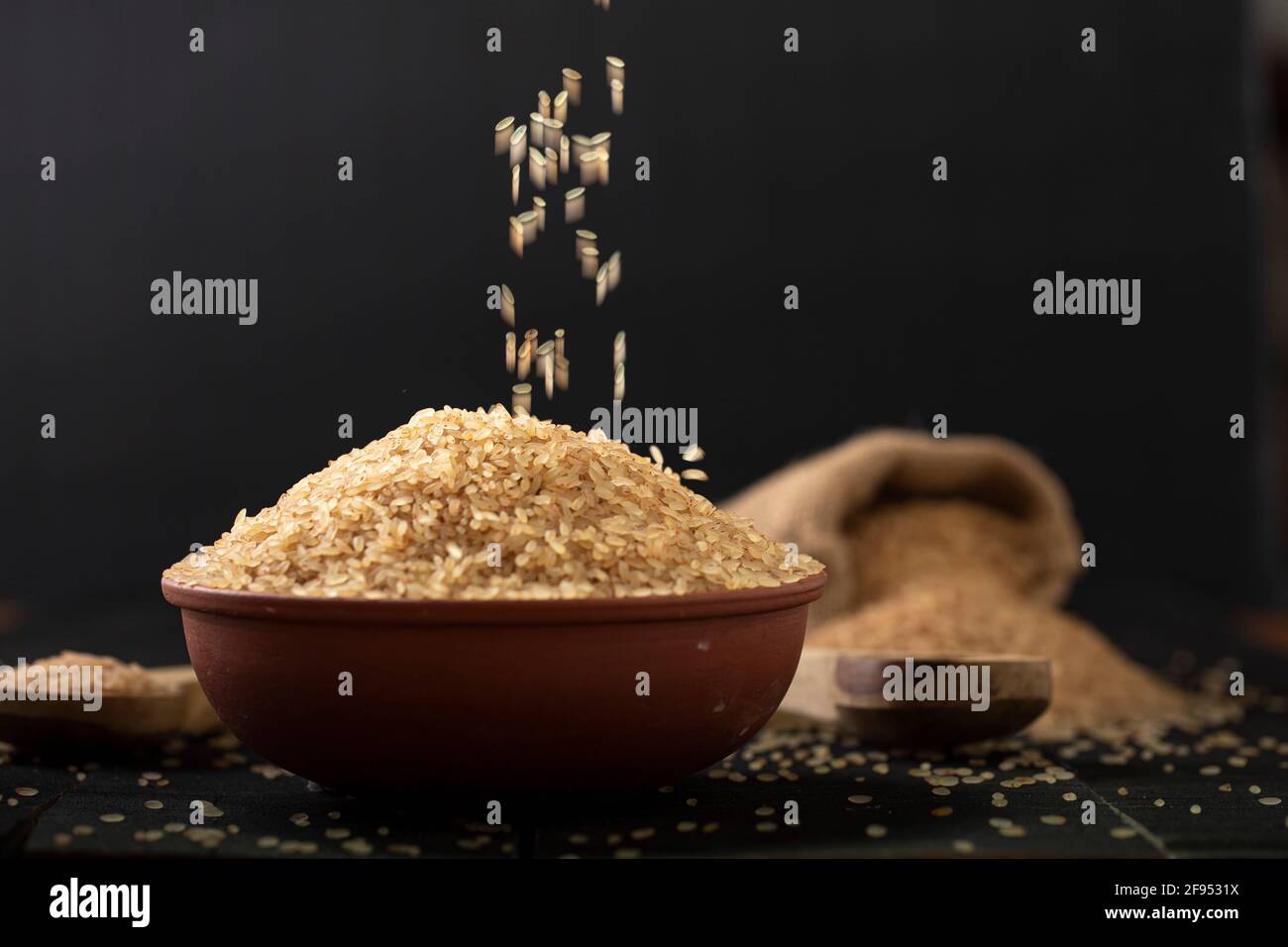 Kerala Matta rice parboiled rice or palakadan matta or red rice ...