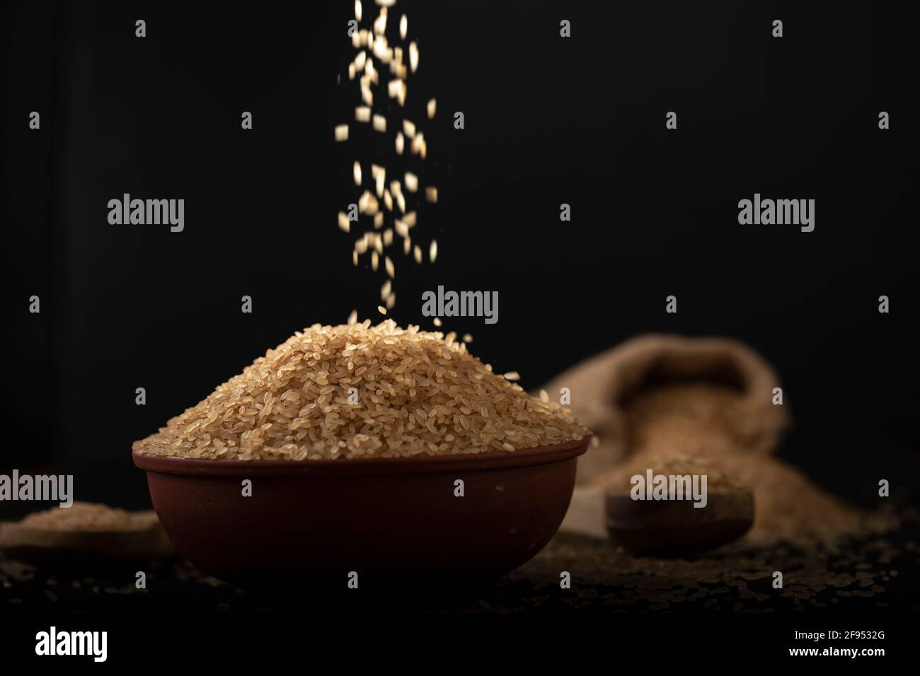 Kerala Matta rice parboiled rice or palakadan matta or red rice ...