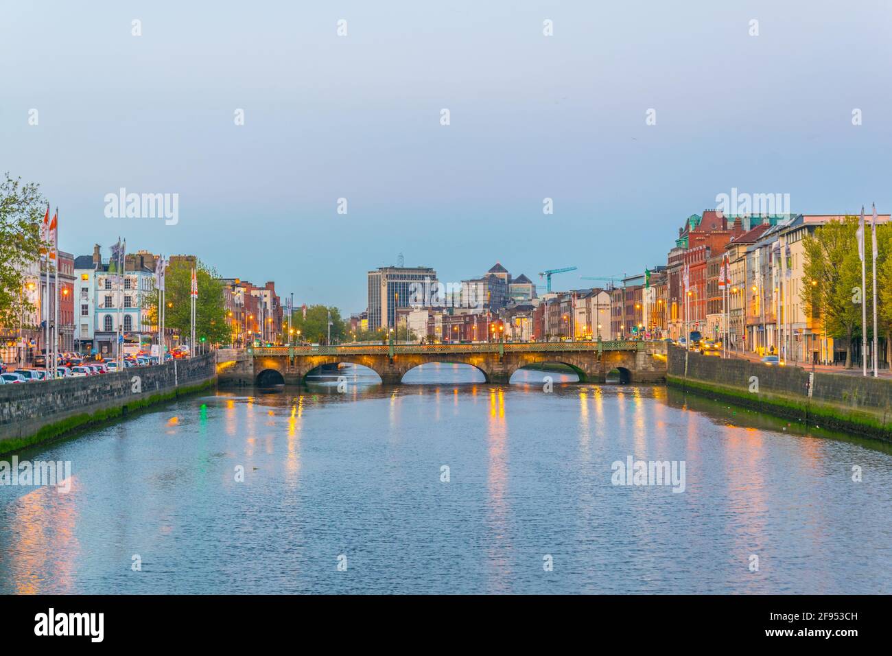Dublin houses skyline hi-res stock photography and images - Alamy
