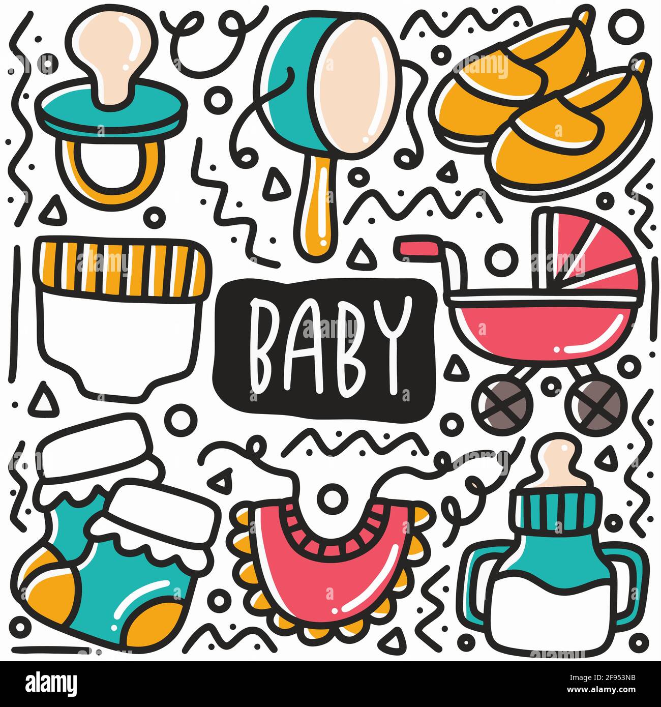 Baby clipart Stock Vector Images - Alamy