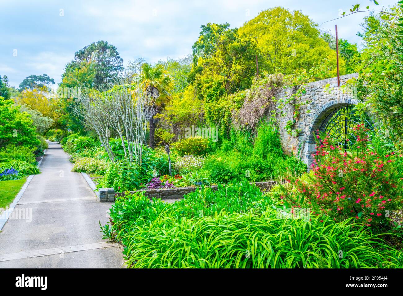 Talbot botanical garden in Malahide, Ireland Stock Photo - Alamy