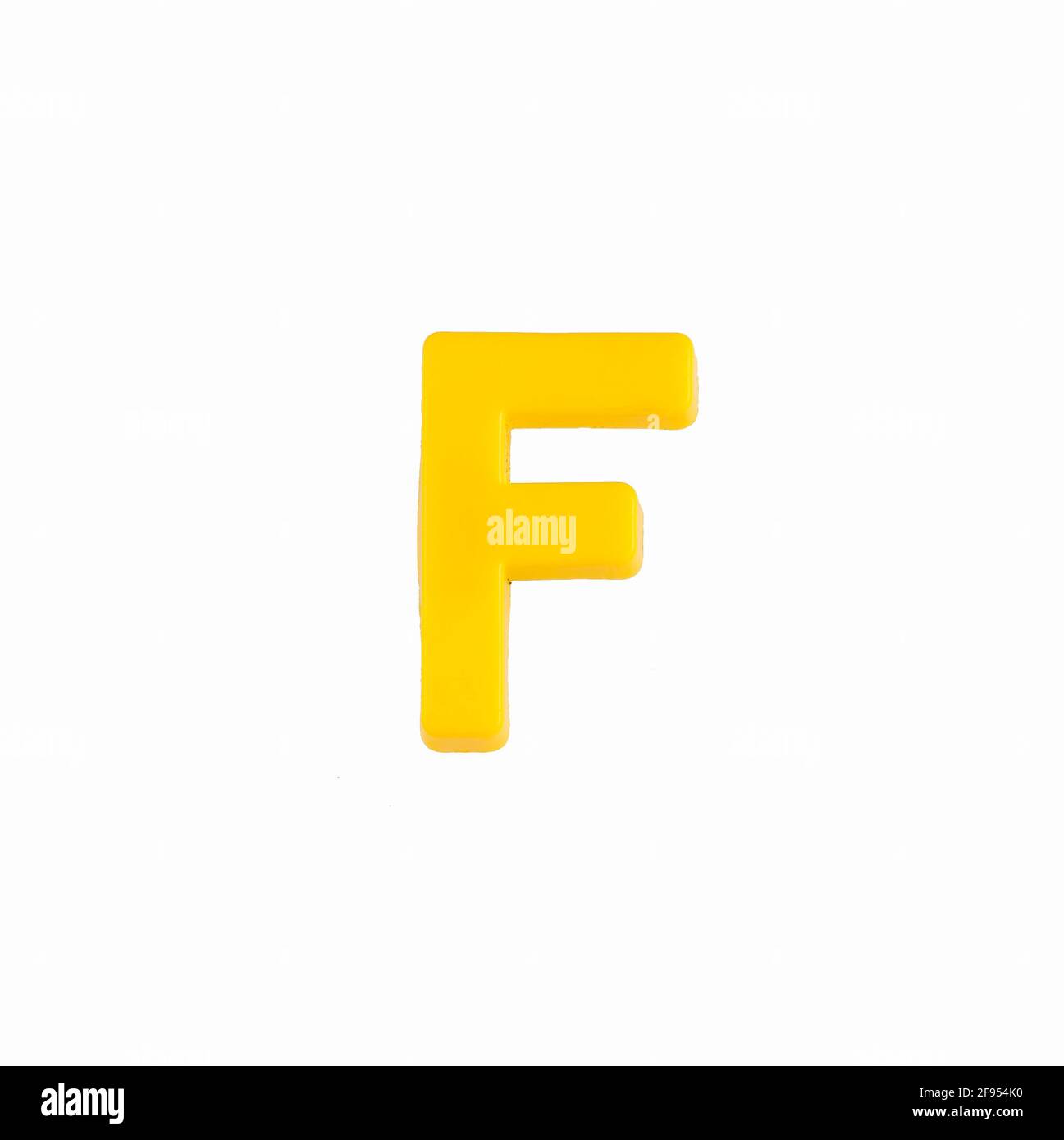 Yellow Letter F