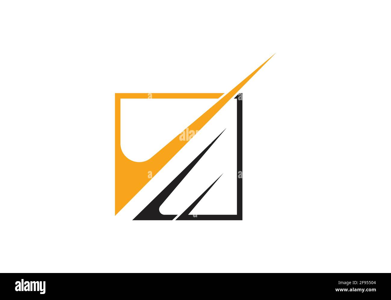 Financial logo vector consulting template Stock Vector Image & Art - Alamy