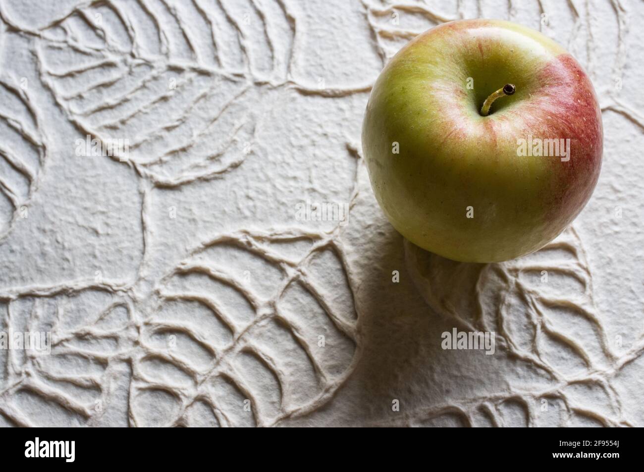 Apple with stalk hi-res stock photography and images - Alamy