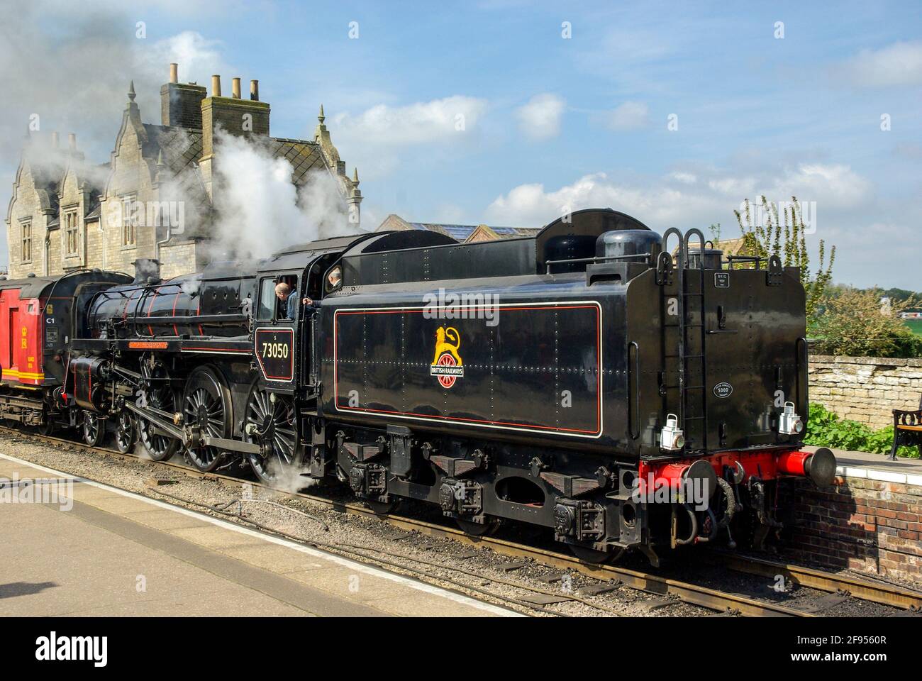 British Railways Standard Class 5 73050 preserved British steam ...