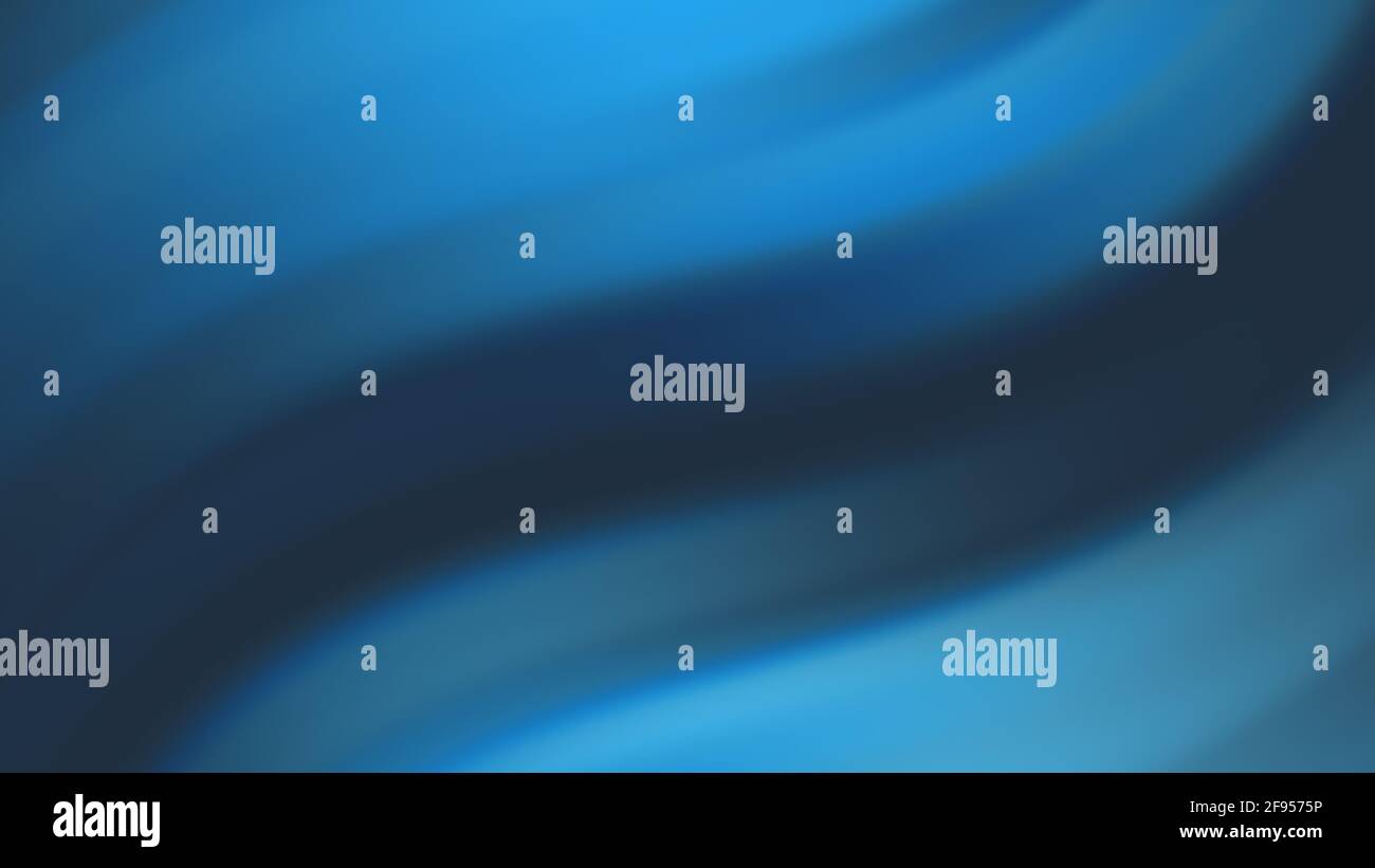 Twisted vibrant iridescent blurred gradient of dark blue with smooth ...