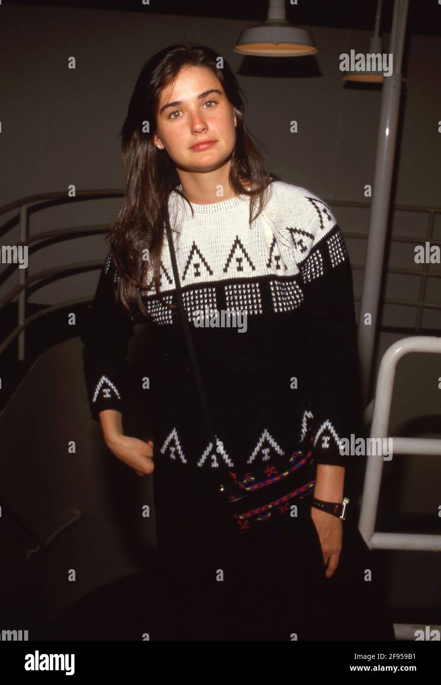 Demi Moore Circa 1980's Credit: Ralph Dominguez/MediaPunch Stock Photo ...
