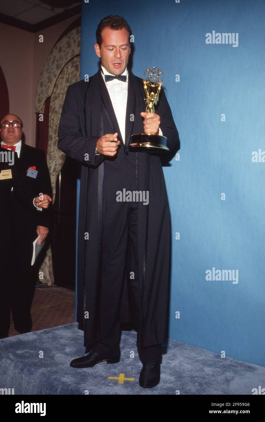 Bruce Willis at the Pasadena Civic Auditorium in Pasadena, California ...