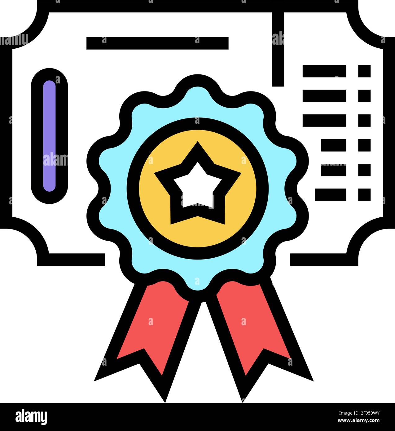 card bonus color icon vector illustration Stock Vector Image & Art - Alamy