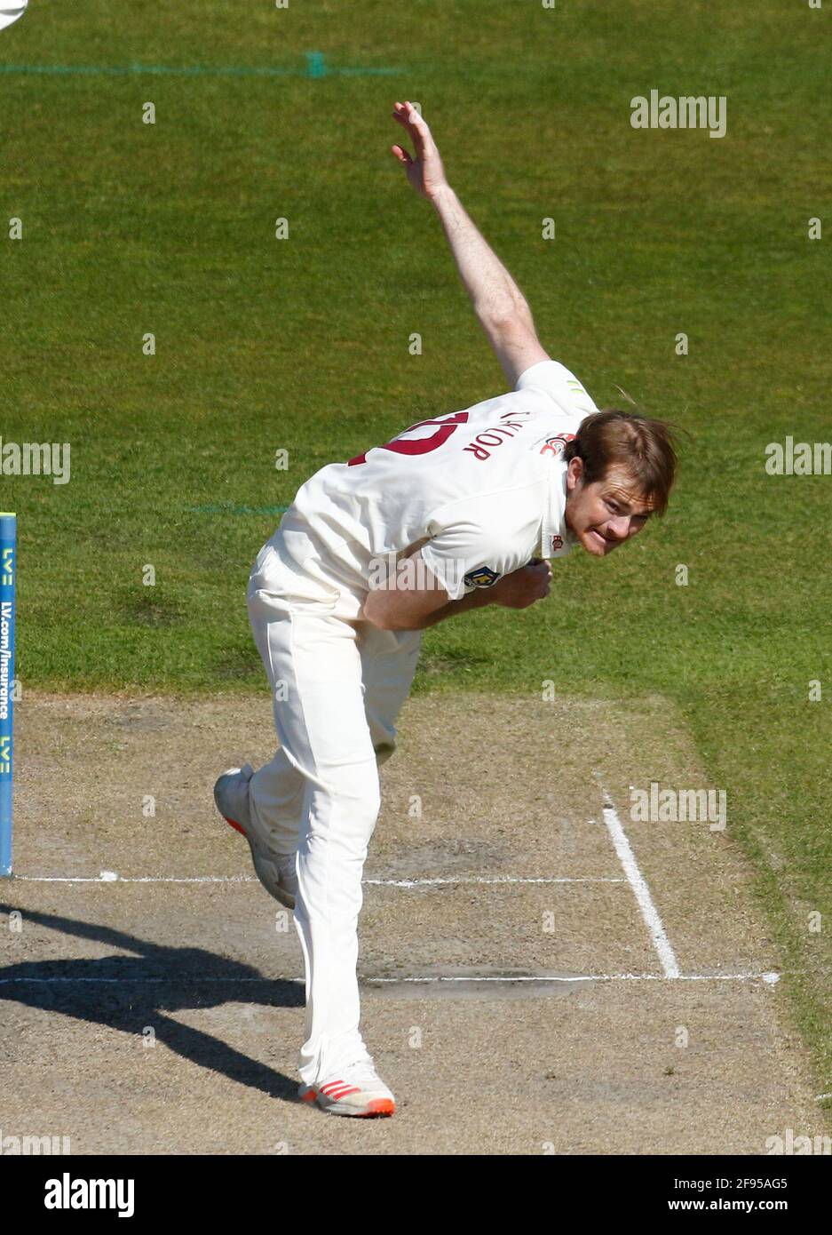 16th April 2021; Emirates Old Trafford, Manchester, Lancashire, England ...