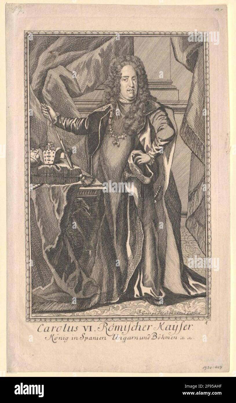 Karl VI., Roman-German Kaiser Stock Photo - Alamy