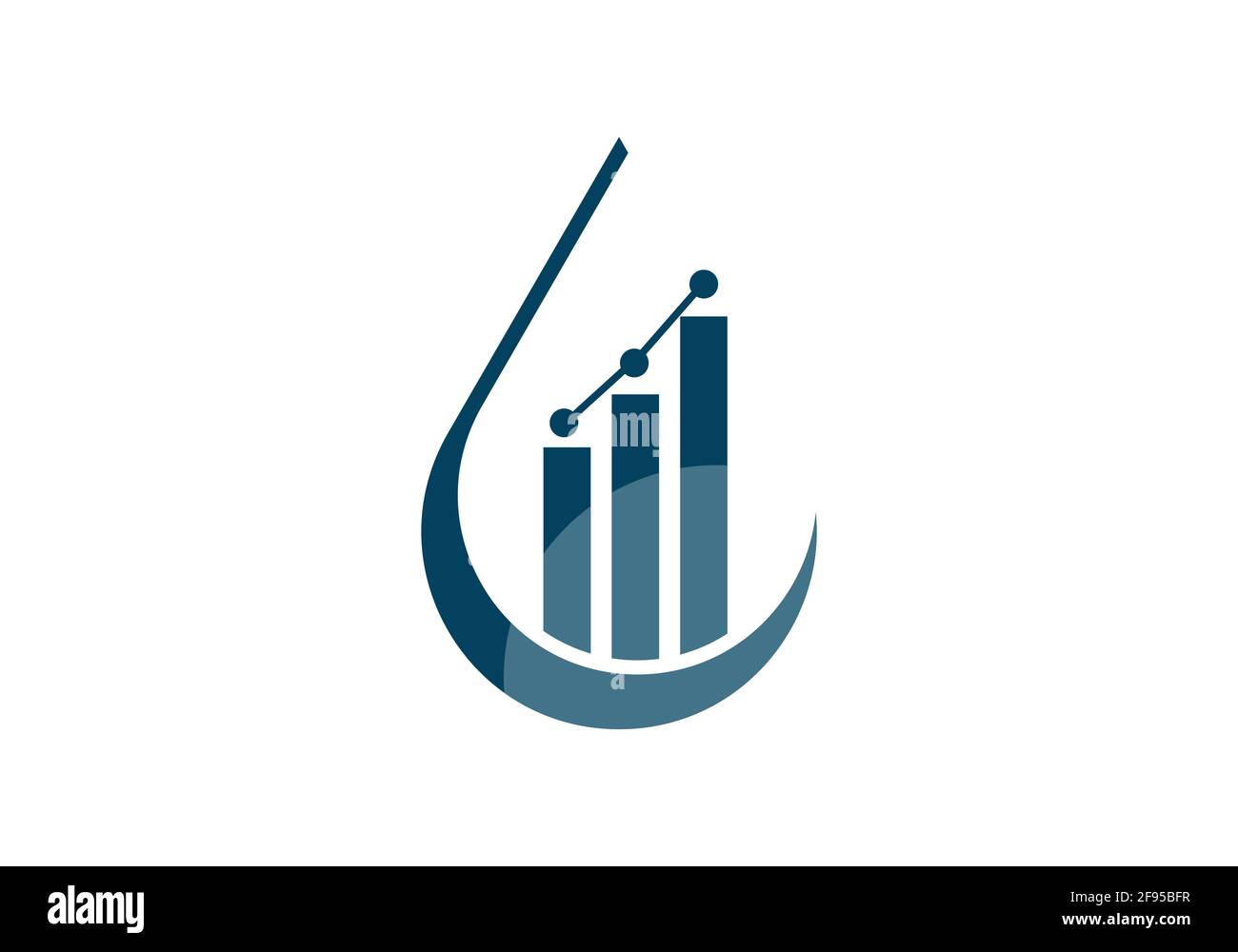Financial logo vector consulting template Stock Vector Image & Art - Alamy