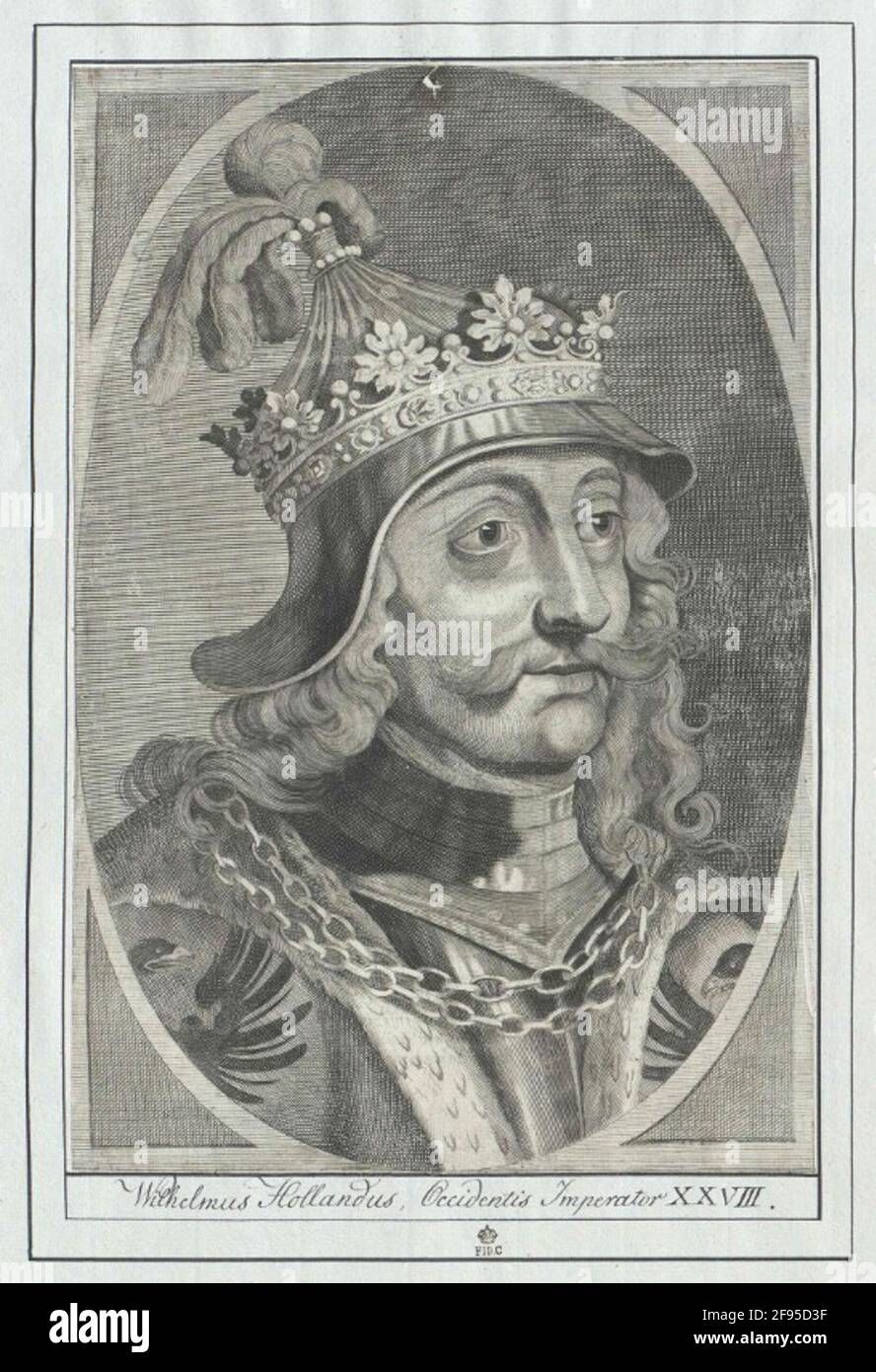 Wilhelm II, Count of Holland Stock Photo - Alamy