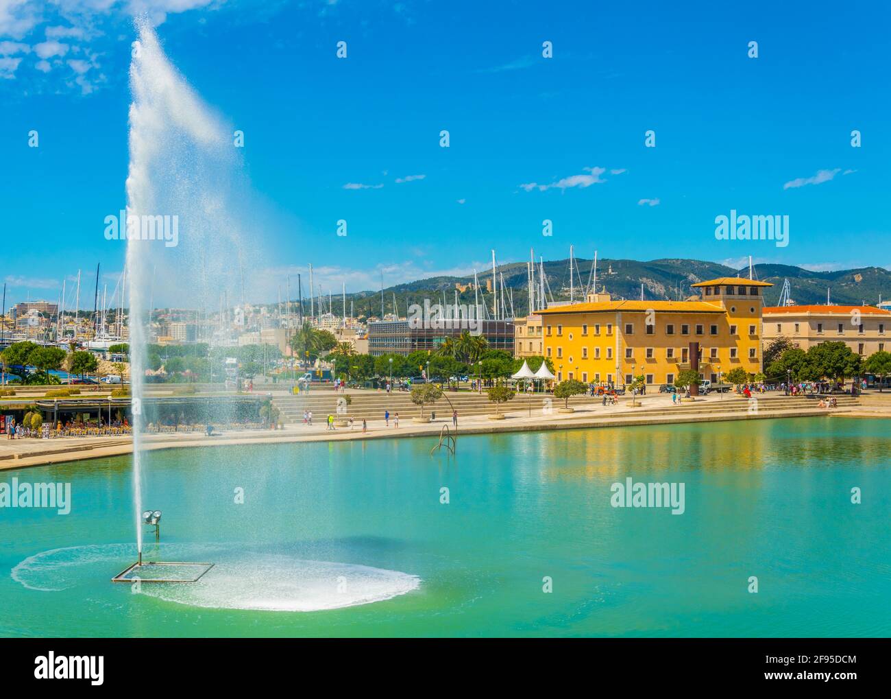 Parc de la Mar at Palma de Mallorca, Spain Stock Photo - Alamy