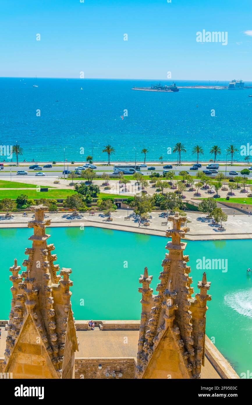 Parc de la Mar at Palma de Mallorca, Spain Stock Photo - Alamy