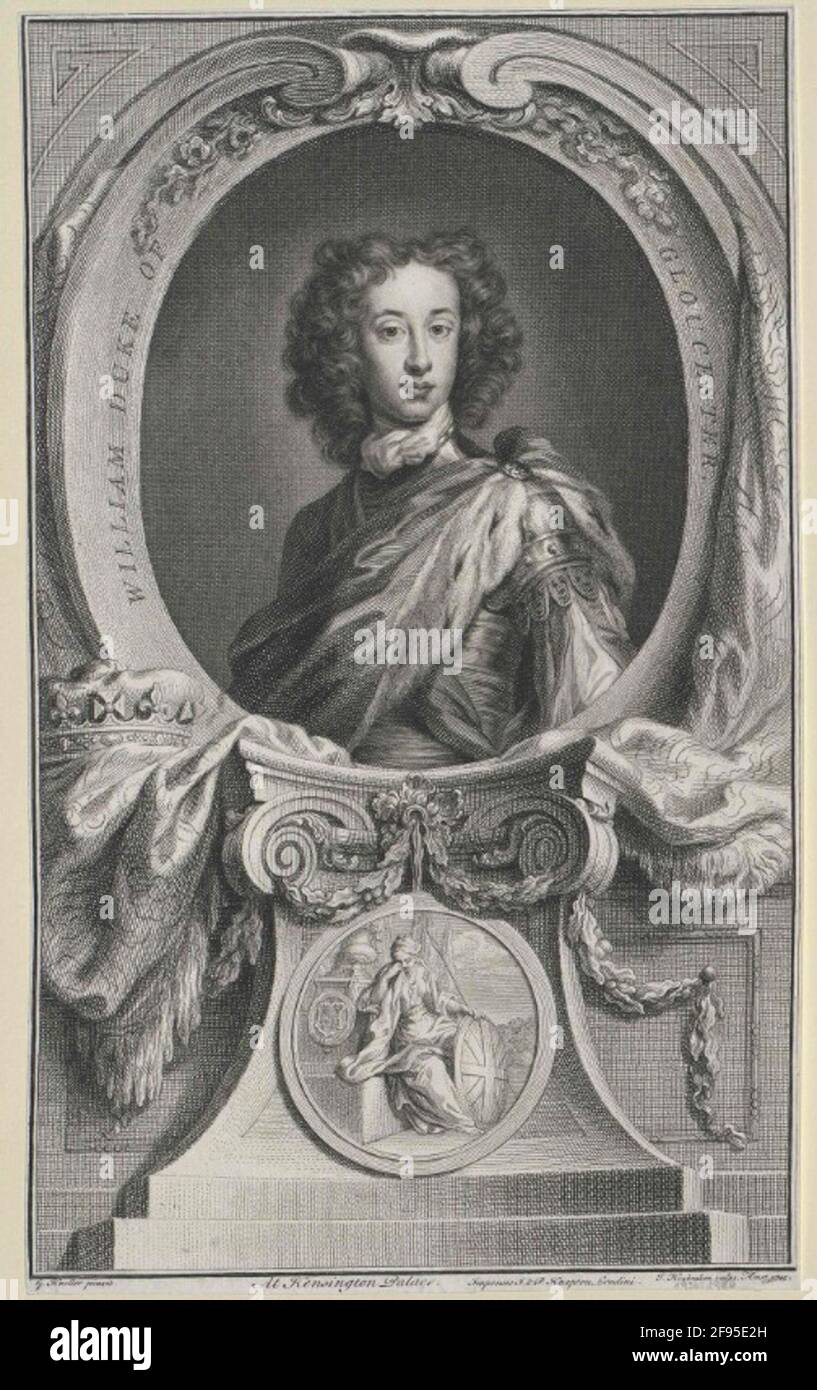 Wilhelm, Prince of England Duke of Gloucester Stock Photo - Alamy