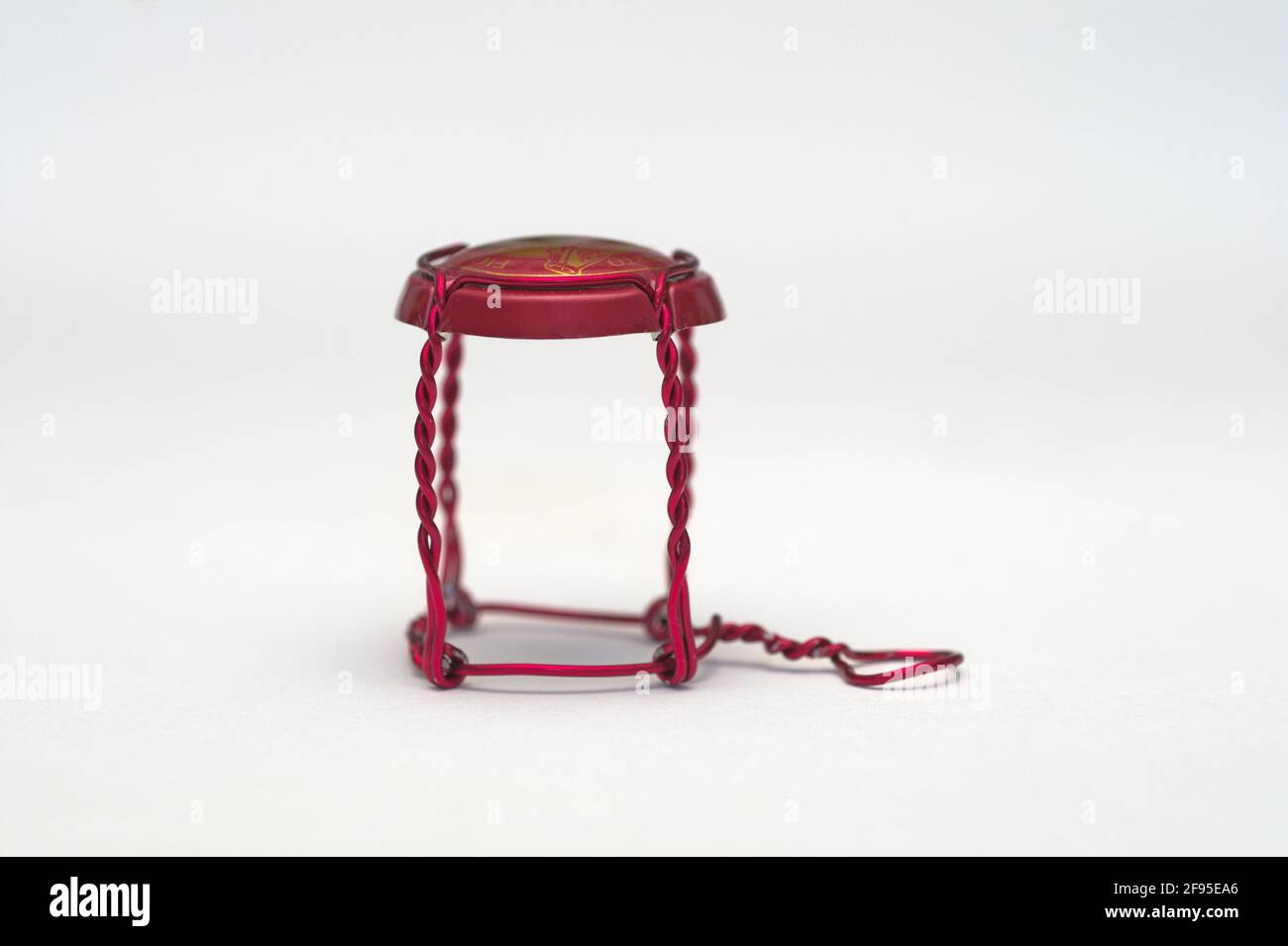 cork wire cage (muselet Stock Photo - Alamy