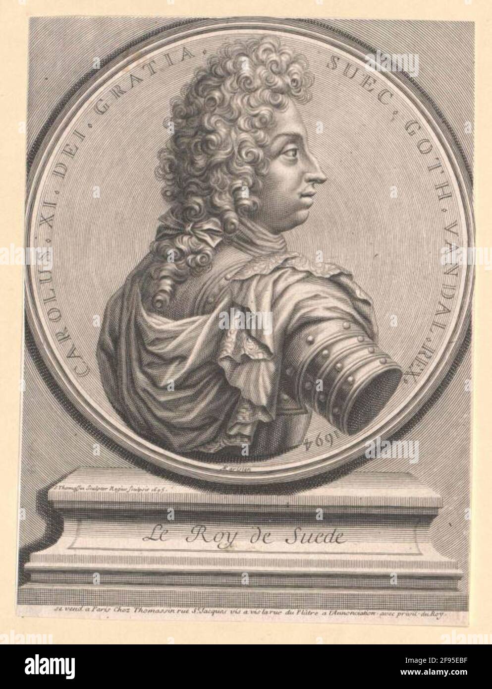 Karl Xi., King of Sweden Stock Photo - Alamy