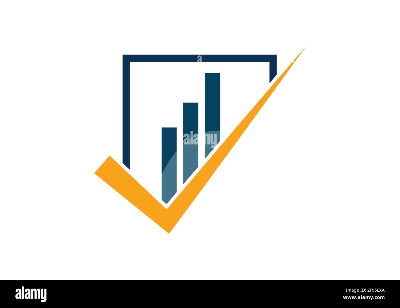 Financial logo vector consulting template Stock Vector Image & Art - Alamy