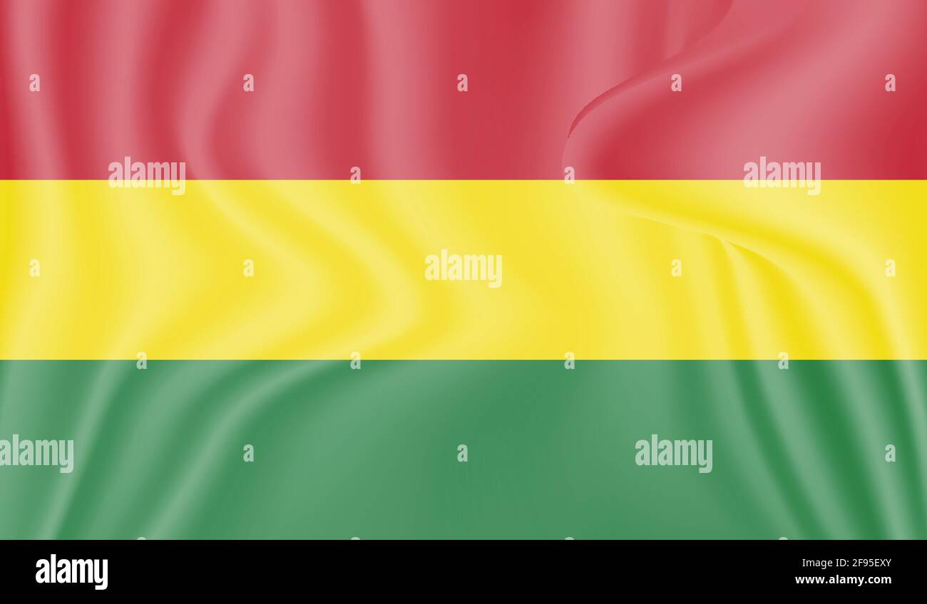 Bolivia national flag created hi-res stock photography and images - Alamy
