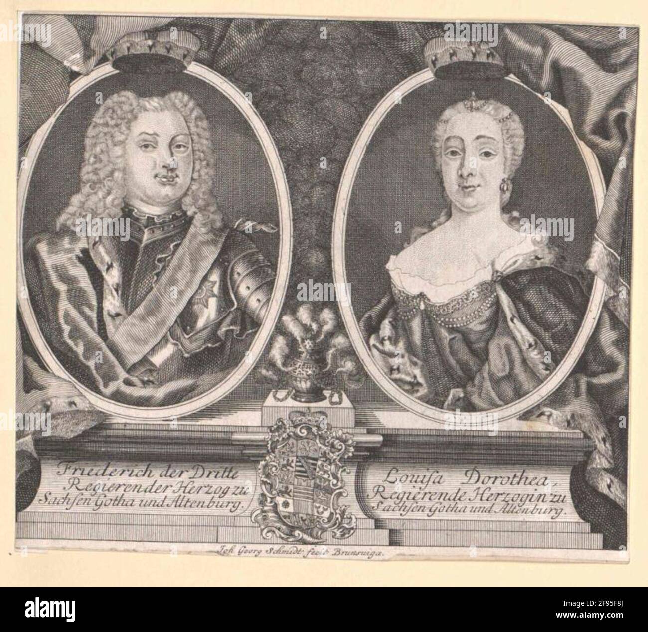 Friedrich III., Duke of Saxony-Gotha Stock Photo - Alamy