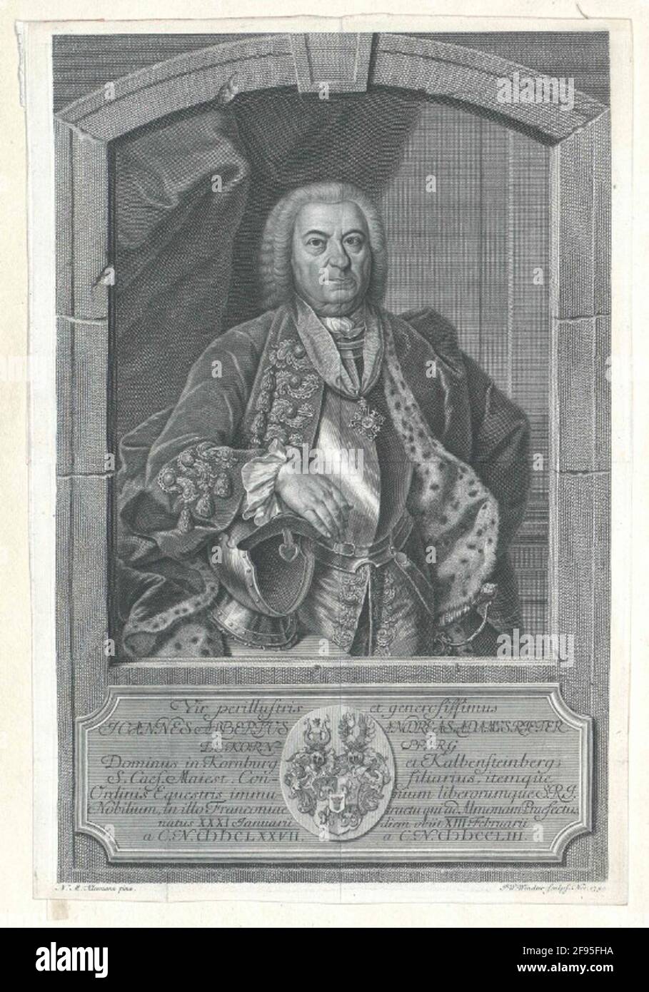 Rieter of Kornburg and Kalbensteinberg, Johann Albrecht Andreas Adam ...
