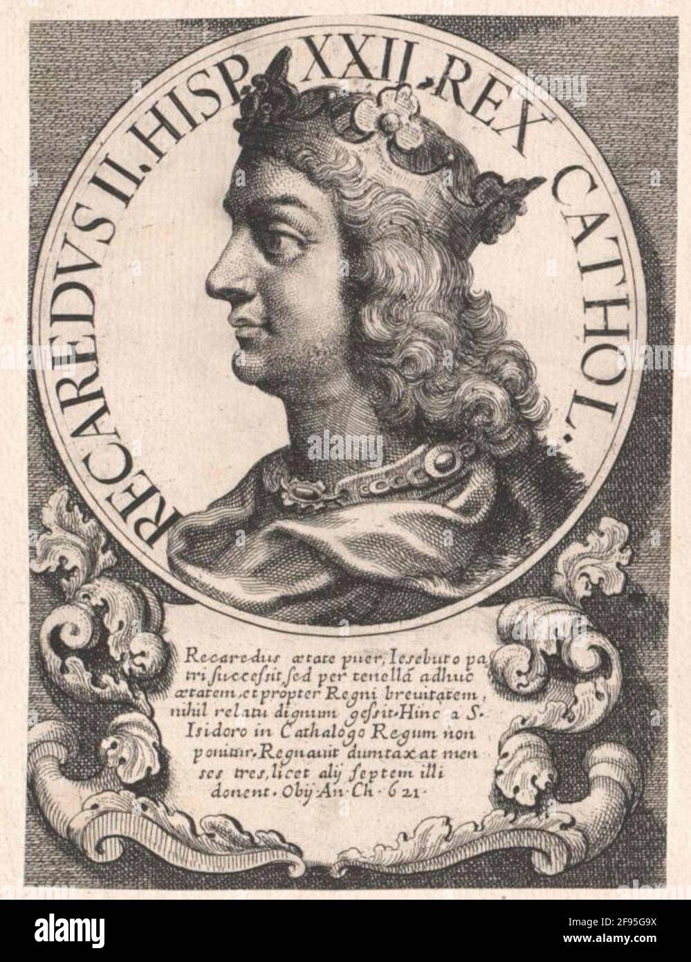 Rekkared II, King of Westgoten Stock Photo - Alamy