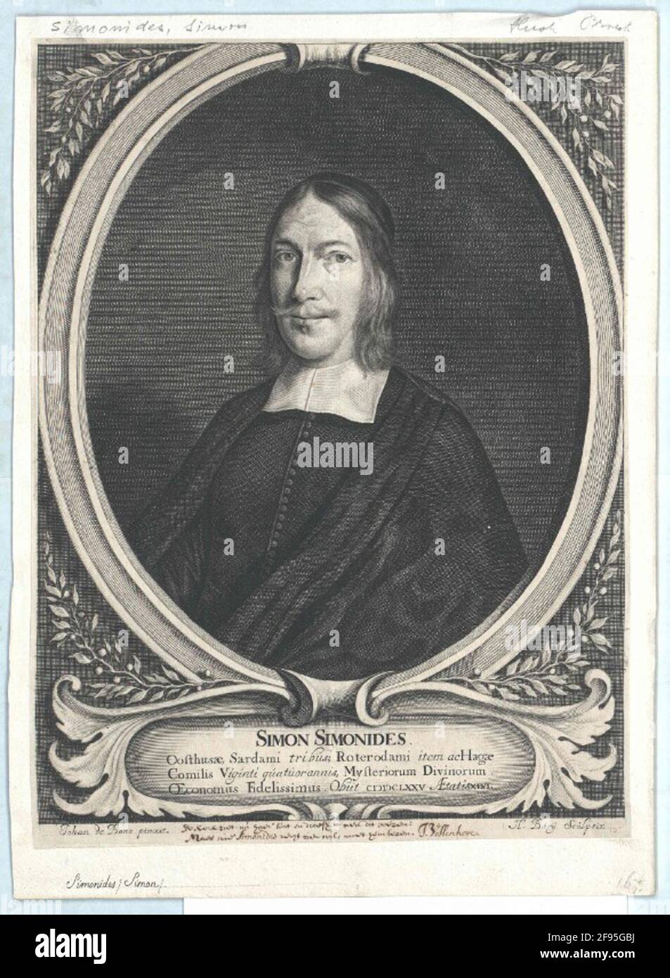 Simon simonides hi-res stock photography and images - Alamy