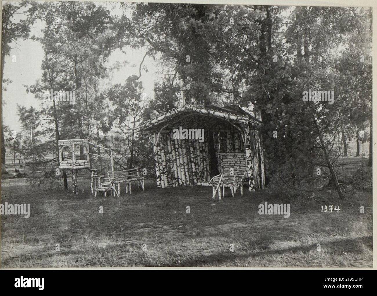 Accommodation and soldier homes in the field of fourth 4th K.U.K. Army ...