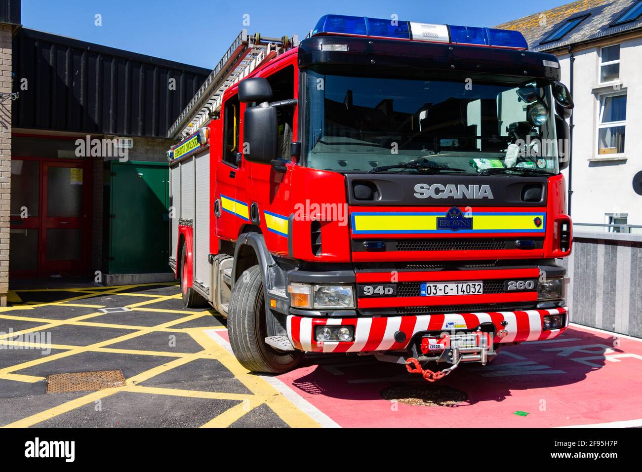 Scania fire engine hi-res stock photography and images - Alamy