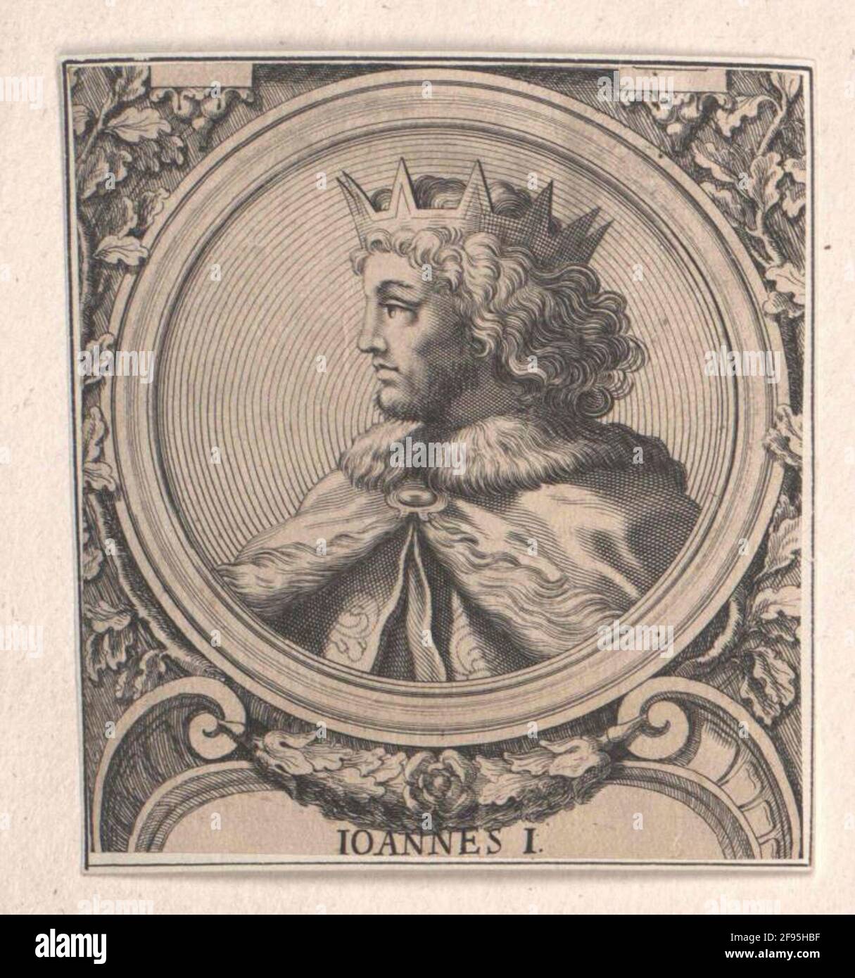 Johann I, King of Castile and León Stock Photo - Alamy