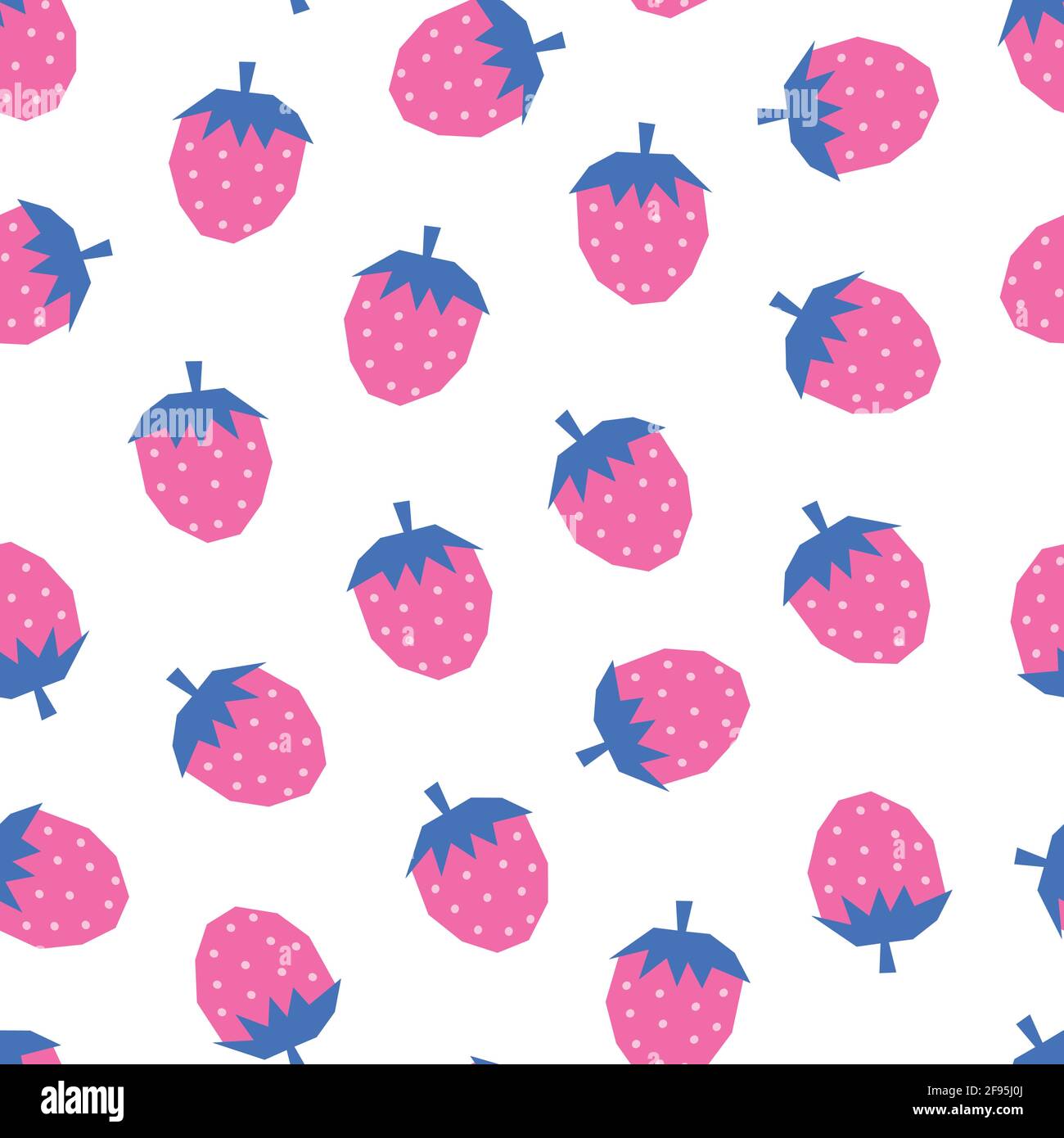 Repeating Strawberry Background